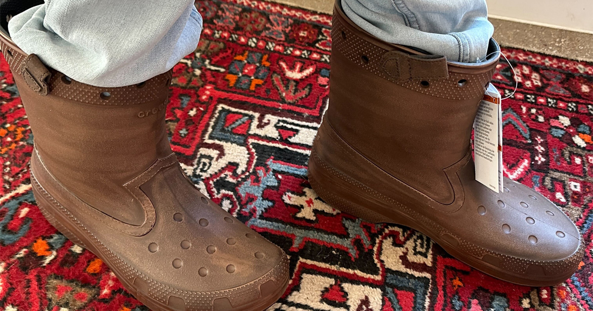 Crocs x Huckberry Classic Cowboy Boots Only $59.99 - The Freebie Guy® ️️️