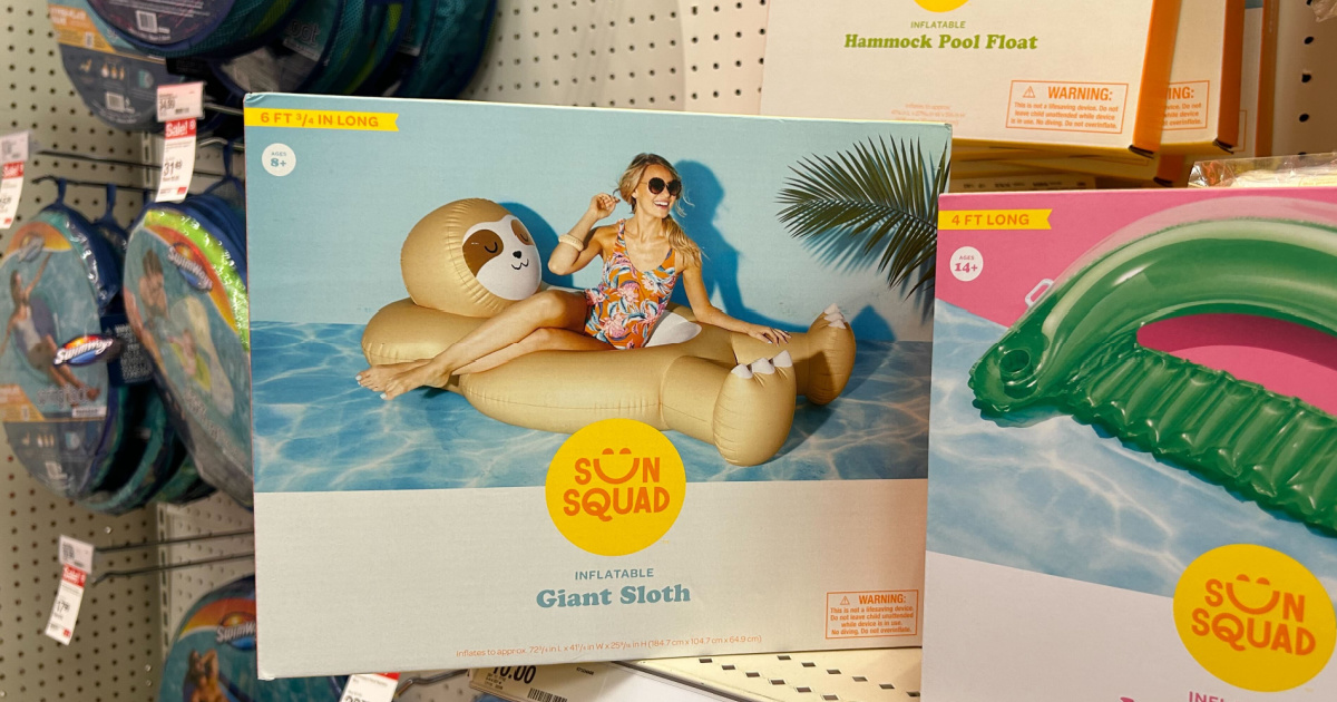 Target - Buy One, Get One 50% Off Sun Squad Pool Floats, Bubble Blasters, & More - The Freebie ...