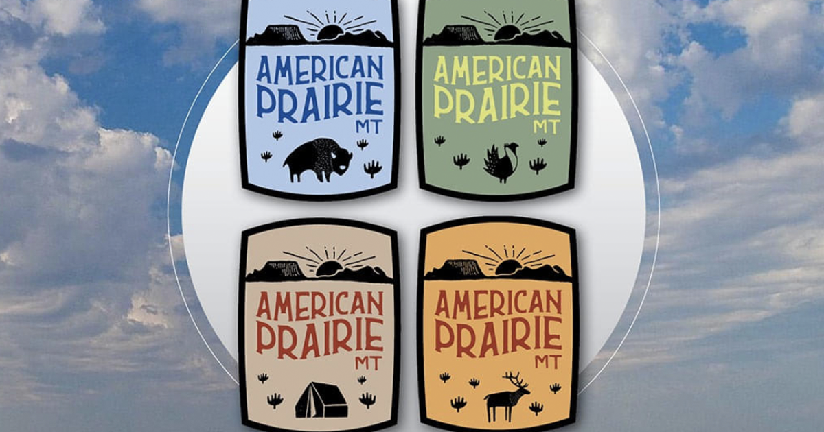 Possible Free Stickers from American Prairie - The Freebie Guy® ️️️