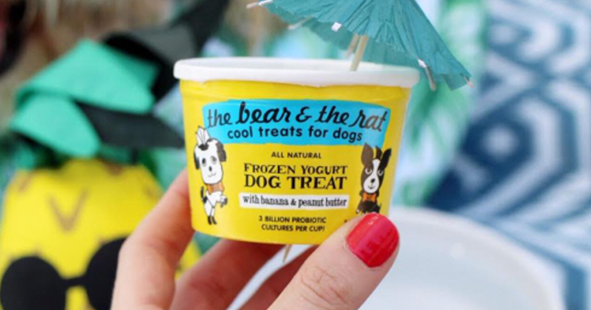 Possible Free The Bear & The Rat Frozen Yogurt Dog Treats with Social ...