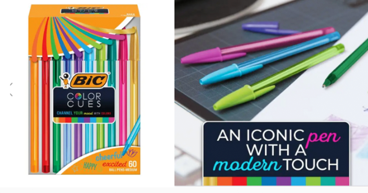 Possible Free BIC Color Cues Pens - The Freebie Guy® ️️️