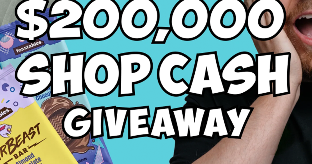 Free Shop Cash from Mr. Beast - The Freebie Guy®