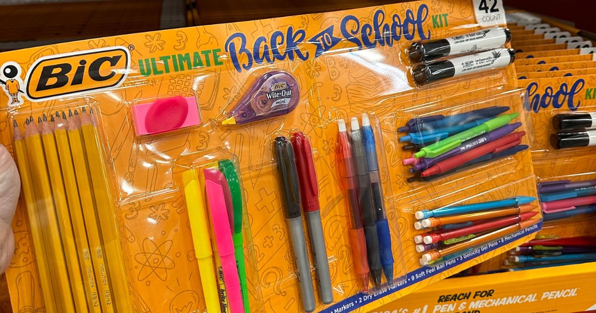 Instant Savings on School Supply Kits at Sam's Club - BIC Kit Only $6. ...