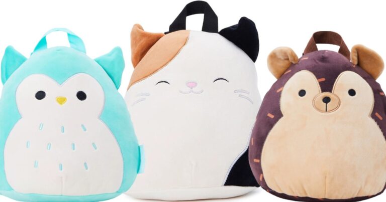 Squishmallow Mini Backpacks Only $20 on Walmart - The Freebie Guy®