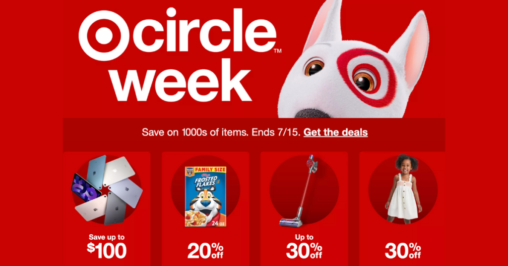 Target Circle Week Ends Tonight | Huge Savings on Electronics, Clothing ...