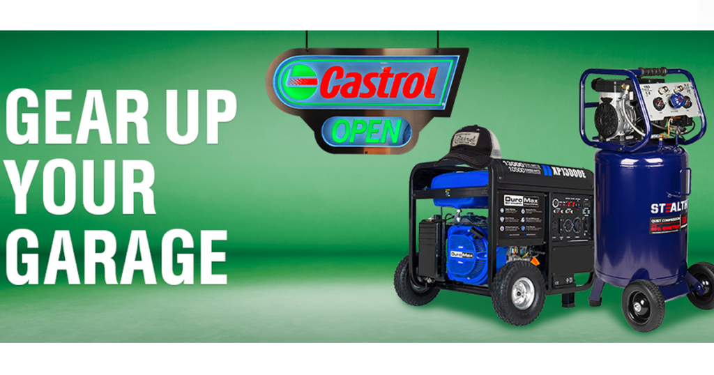 The Castrol Garage Gear Giveaway - The Freebie Guy®