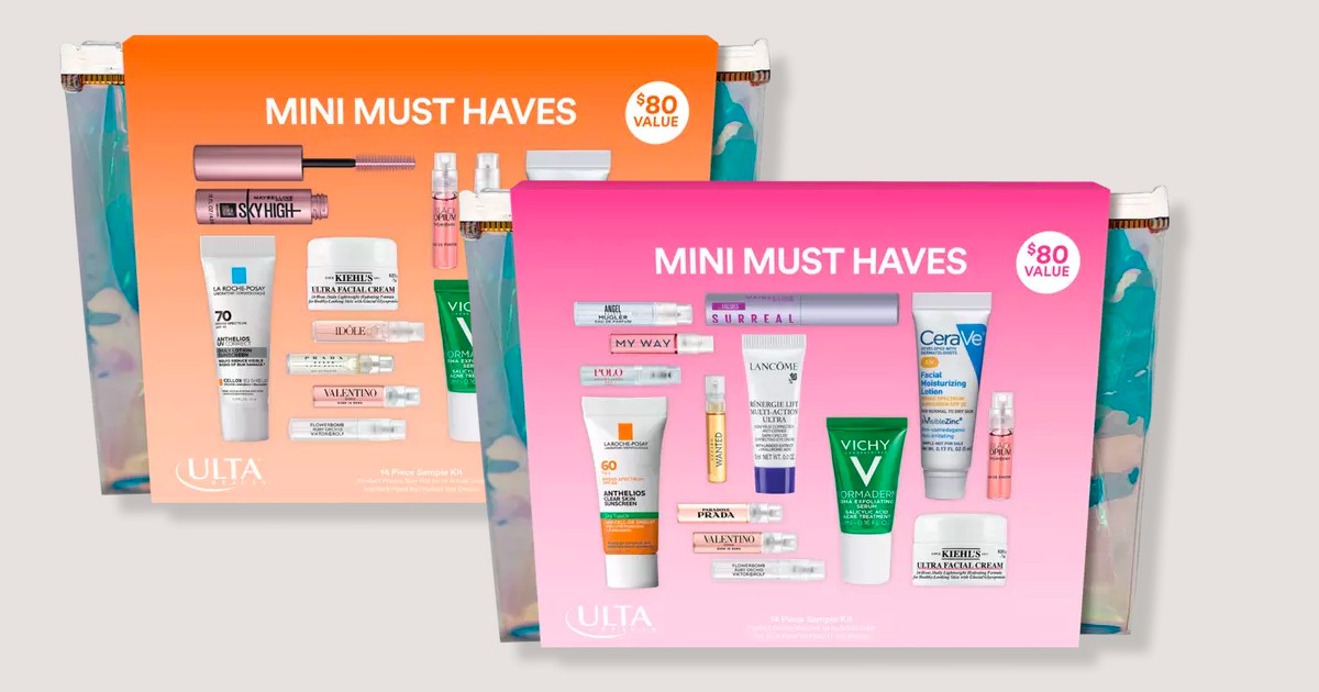 Free Mini Must Haves 14-Piece Sampler with $75 Select Fragrance ...