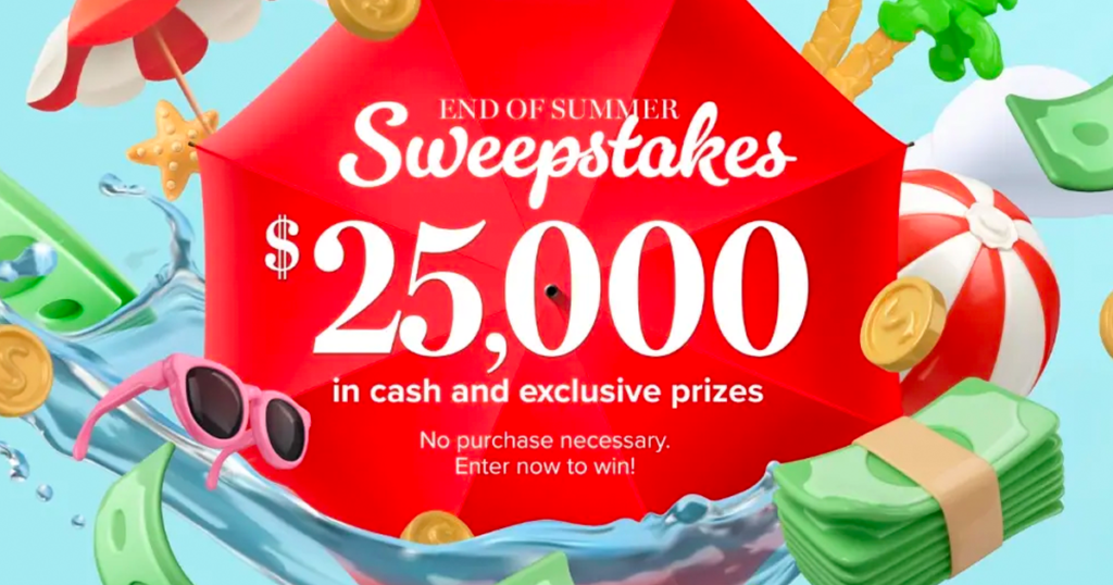 The “End of Summer” Sweepstakes - The Freebie Guy®
