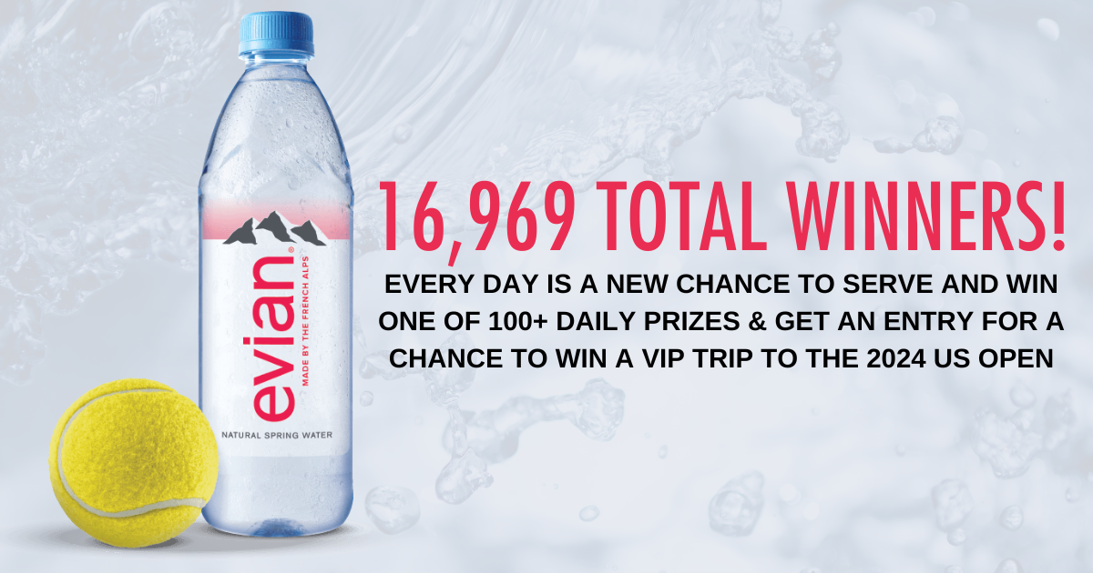 Evian Summer Instant Win and Sweepstakes - The Freebie Guy®