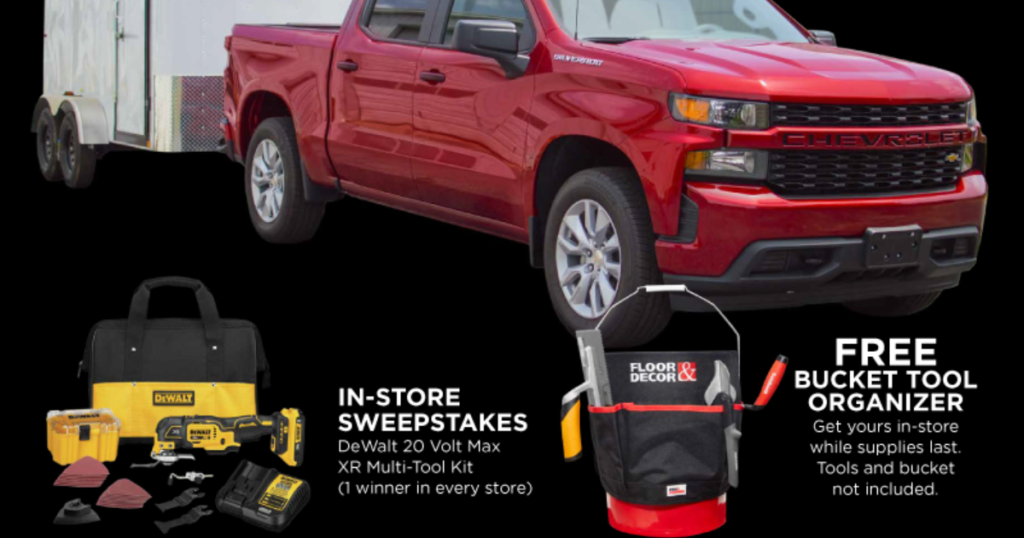 Floor & Decor PRO Appreciation Month Sweepstakes - The Freebie Guy®