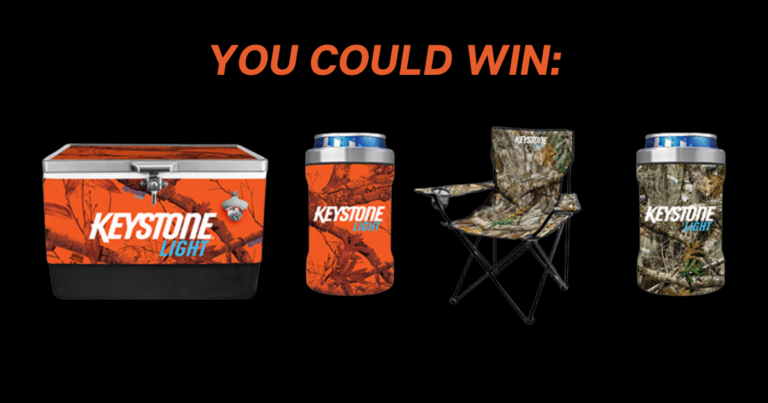 Keystone Light Can Hunt Instant Win Game & Sweepstakes - The Freebie Guy®