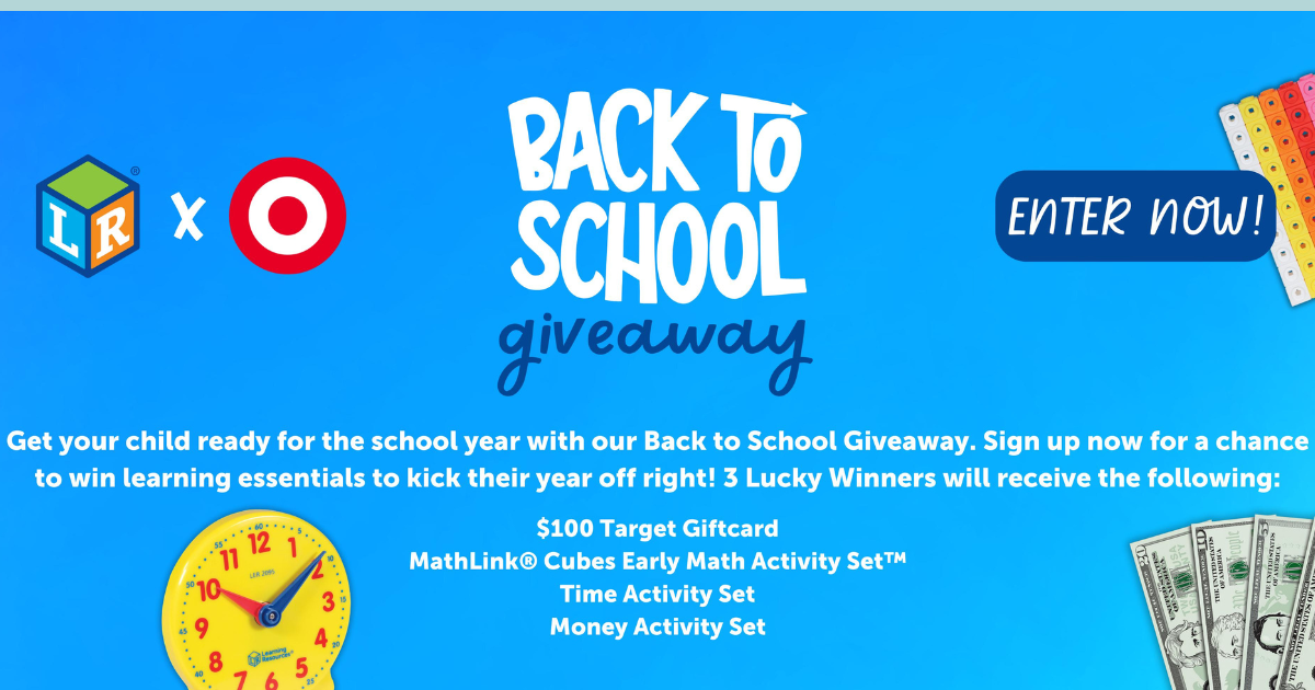 Learning Resources Back To School Giveaway - The Freebie Guy®