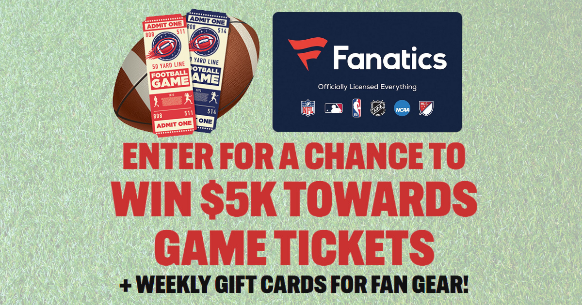 Sazerac Tailgate Instant Win Game & Sweepstakes - The Freebie Guy®