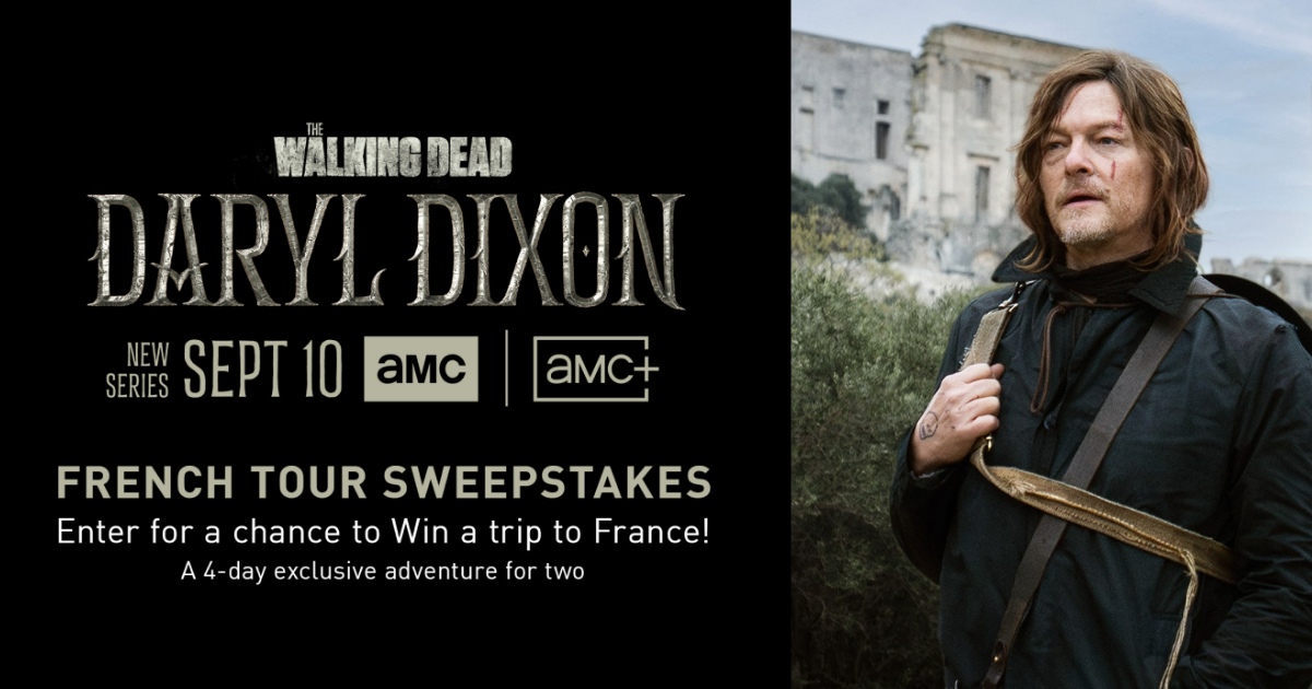 The Walking Dead: Daryl Dixon's French Tour Sweepstakes - The Freebie Guy®