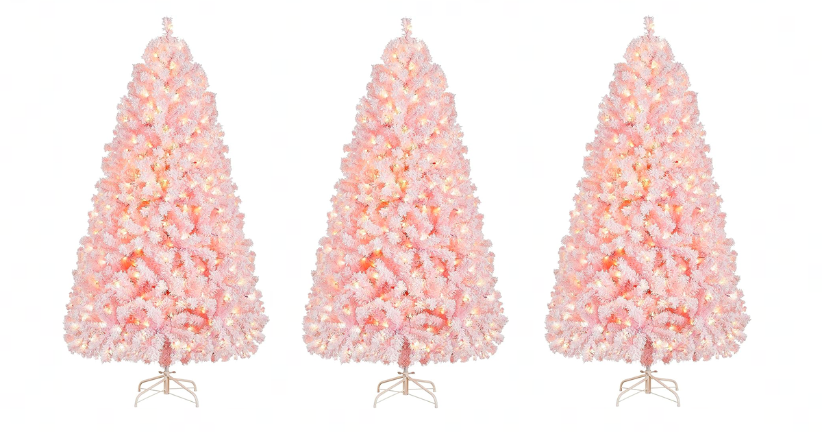 Pink Christmas Tree Giveaway - The Freebie Guy®
