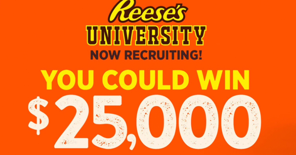 REESE’S University Fall Football Athletic Scholarship Pack Sweeps and ...