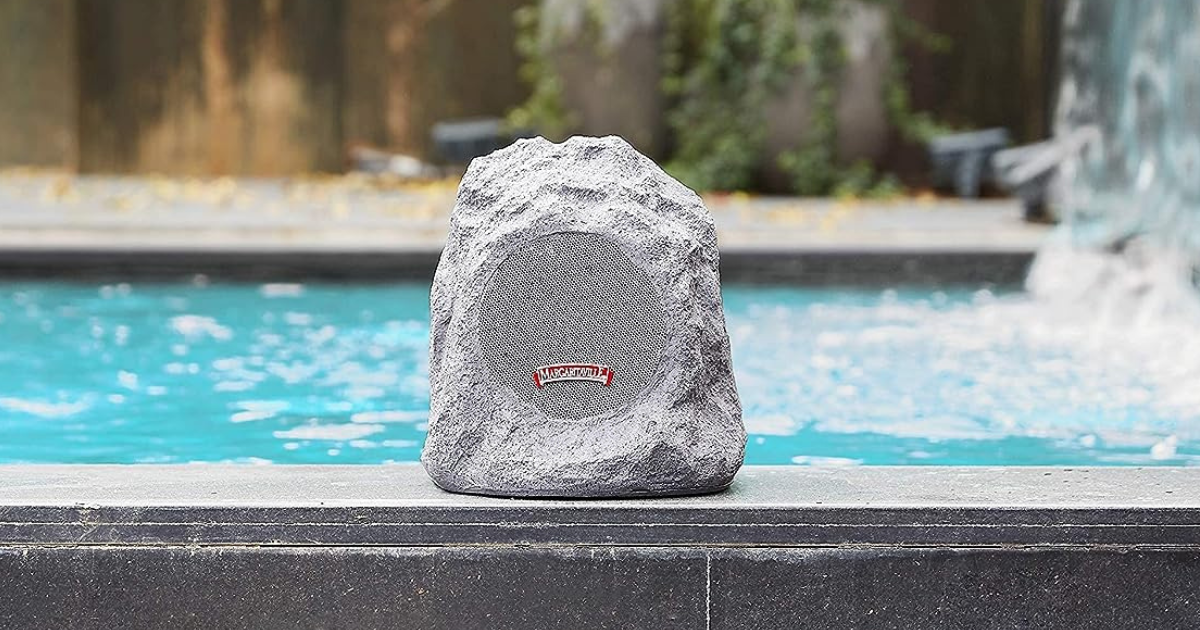 THIS DEAL WILL NOT LAST! $33 2 Pack Of Outdoor Wireless Rock Speakers ...