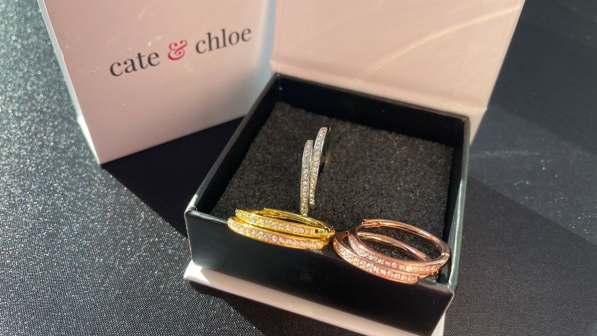 Cate & Chloe Bianca 18K Gold Plated Hoop Earrings Only $16.80 Shipped + Free Gift Box - The ...