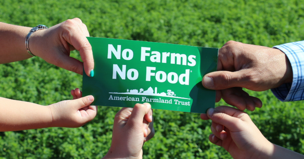 Free No Farms No Food Sticker - The Freebie Guy® ️️️