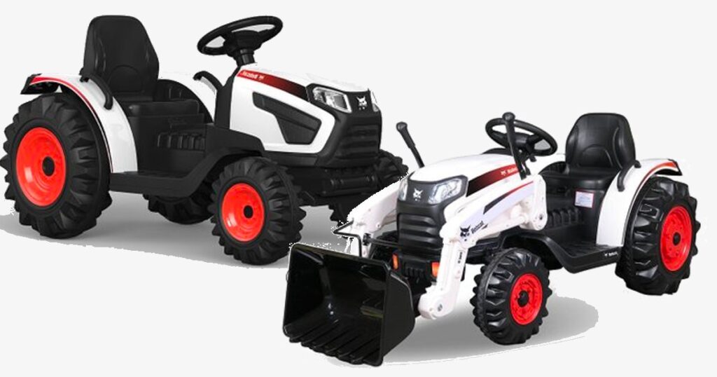 Bobcat Construction Tractor 12V Battery-Powered Vehicle Toy Only $143. ...