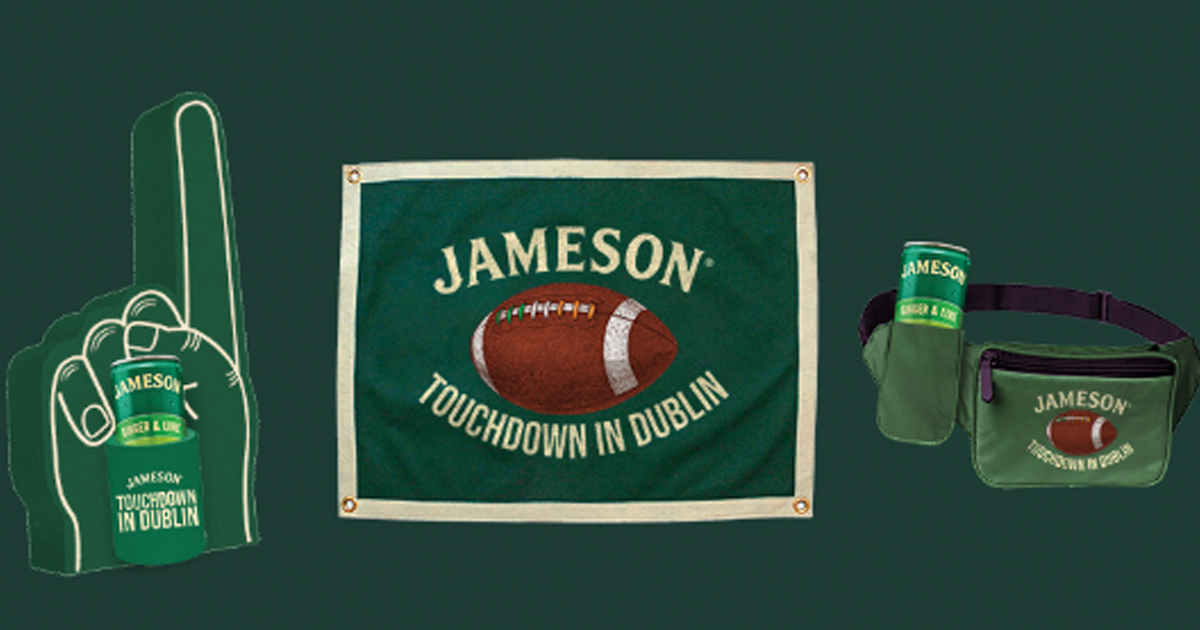 Jameson Irish Whiskey Touchdown in Dublin Sweepstakes and Instant Win ...
