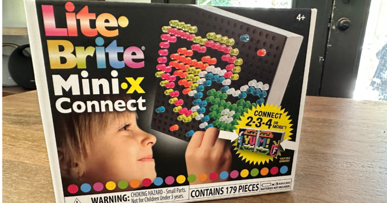 Lite-Brite Mini-X Connect - Popular Toy - The Freebie Guy®