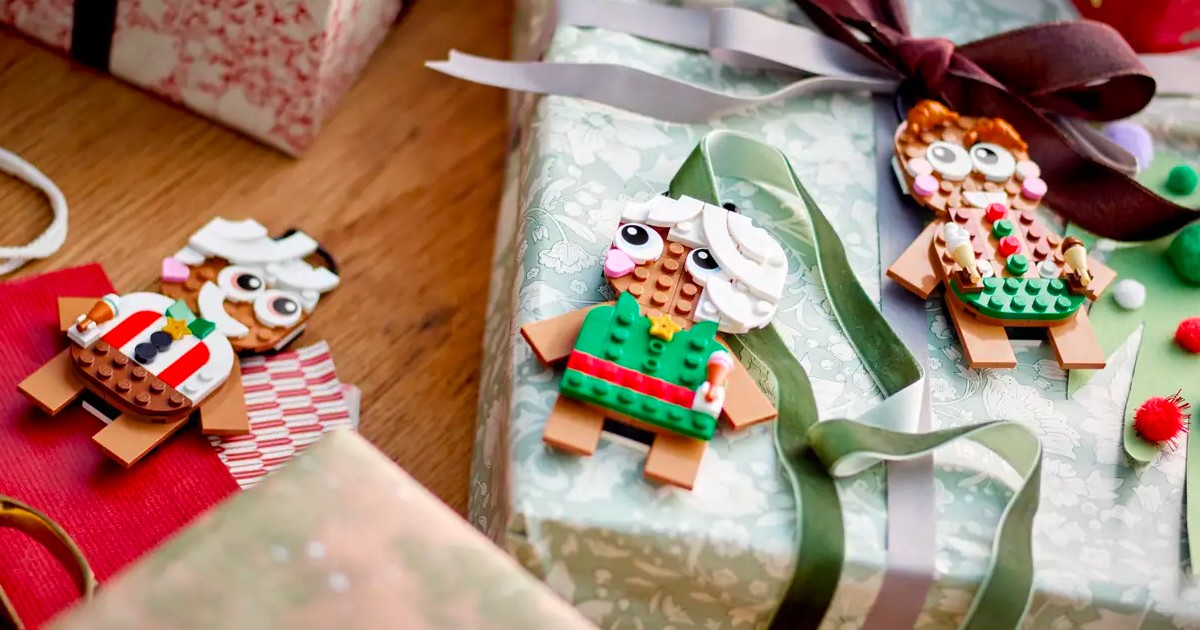 Lowest Price! $7.xx LEGO Gingerbread Ornament 3 Pc Kit (Reg. $12) - The ...