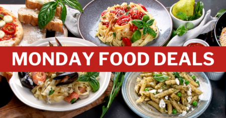 Every Monday Food and Restaurant Deals - The Freebie Guy®