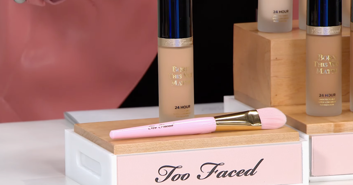 Too Faced Born This Way Matte Foundation & Brush Set Only $20 at HSN ...