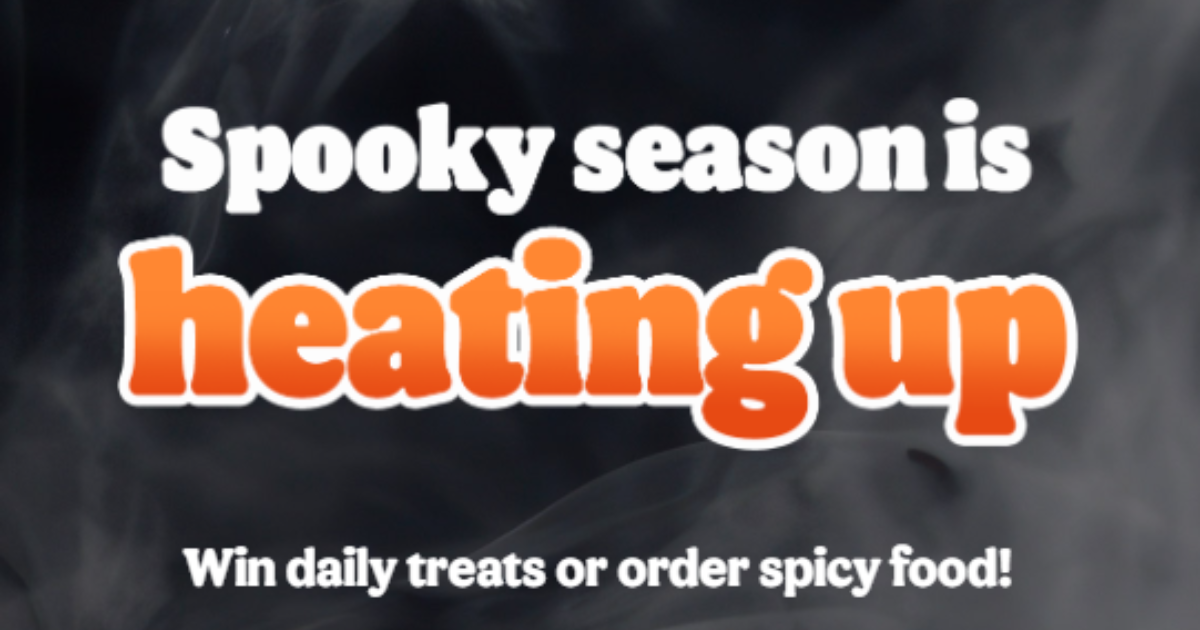 Burger King Trick or Heat Instant Win Game - The Freebie Guy®
