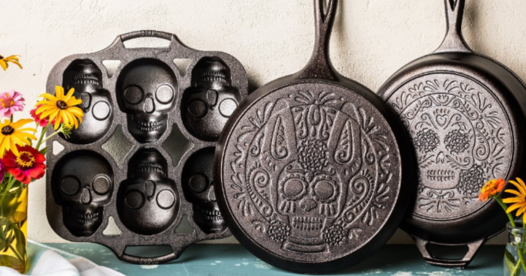 Lodge Cast Iron Day of the Dead Collection Giveaway - The Freebie Guy® ️️️