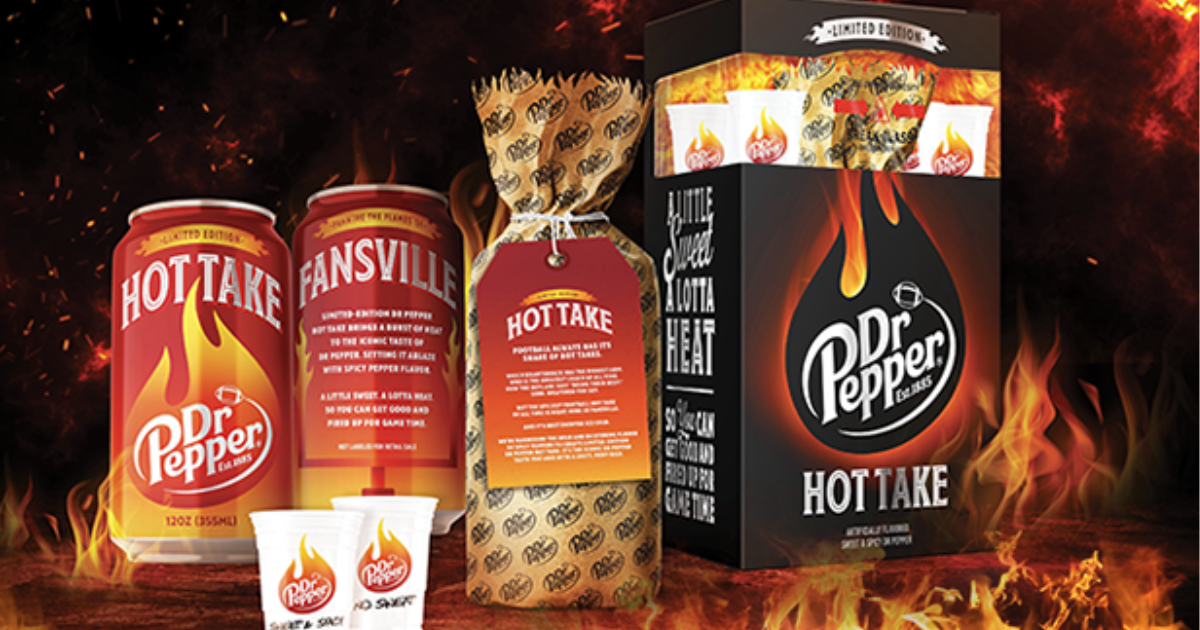 Dr. Pepper Hot Take Kit Instant Win Game - The Freebie Guy®