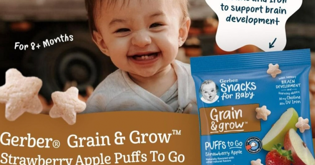 Possible Free Gerber Strawberry Apple Puffs Sample - The Freebie Guy®