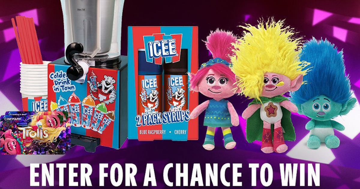 Cinemark’s ICEE Prize Pack Instagram Sweepstakes - The Freebie Guy® ️️️