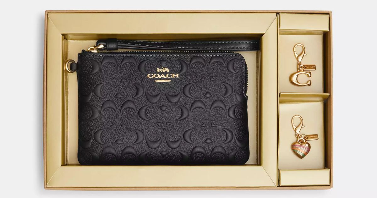 Coach Outlet Boxed Gift Set Only $35.52 Shipped (Reg. $148+) - The ...