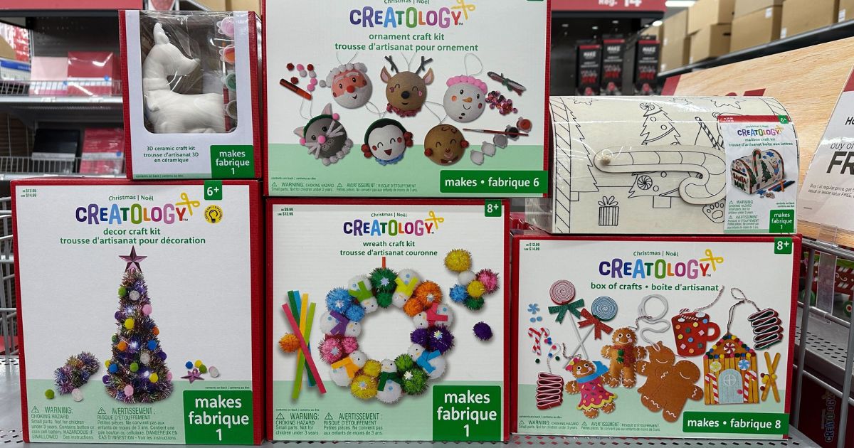 Buy One, Get THREE Free Creatology Christmas Craft Kits at Michaels ...