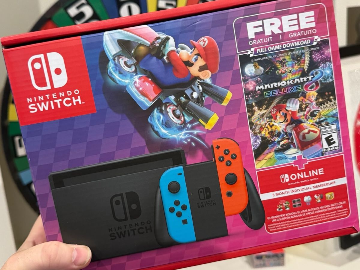 Free $25 Target Gift Card w/ Nintendo Switch Purchase (Includes Lite ...