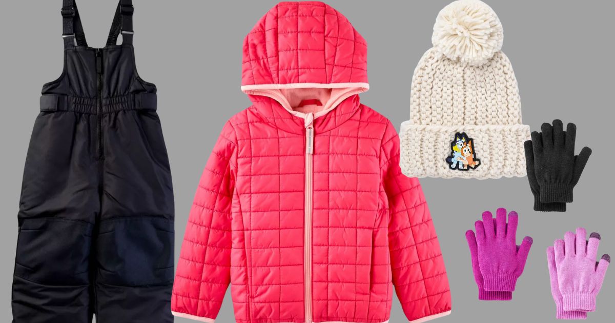 40% Off Kids Outerwear at Target - Puffer Jackets & Snow Bibs from $10 ...