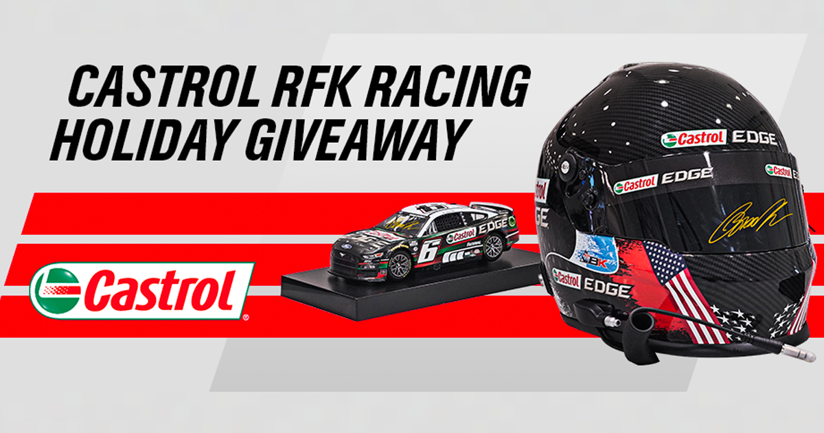 The Castrol RFK Racing Holiday Giveaway - The Freebie Guy®
