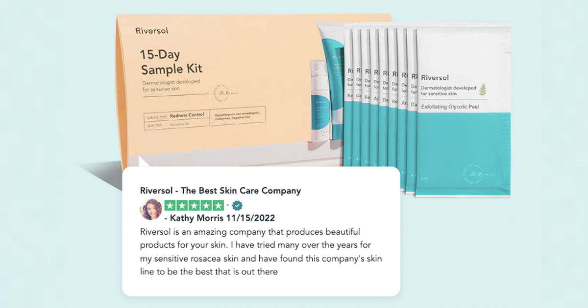 Free Riversol 15 Day Sample Kit - The Freebie Guy® ️️️
