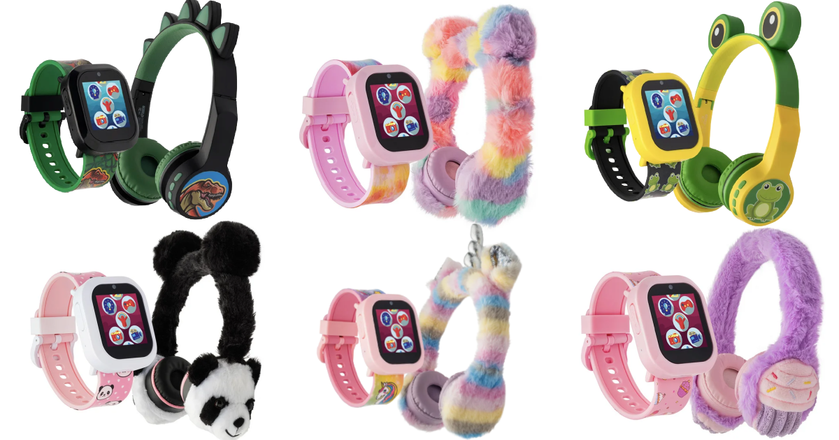 iTech Jr Kids Smartwatch and Headphones or Speaker Only $9.98 at ...