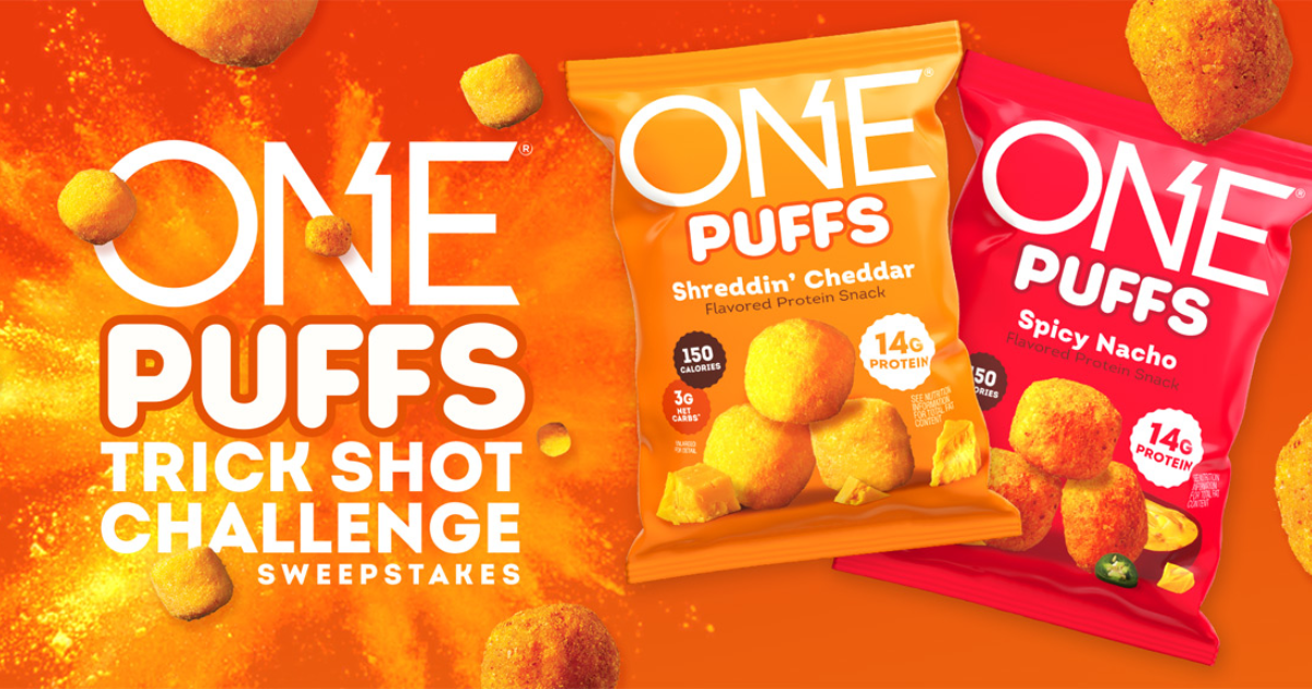 ONE Puffs Trick Shot Challenge Sweepstakes - The Freebie Guy®