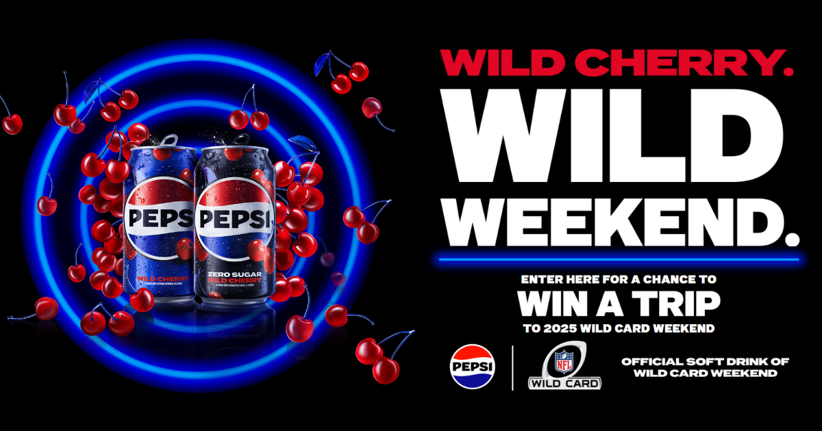 Pepsi Wild Cherry Wild Weekend Sweepstakes - The Freebie Guy®