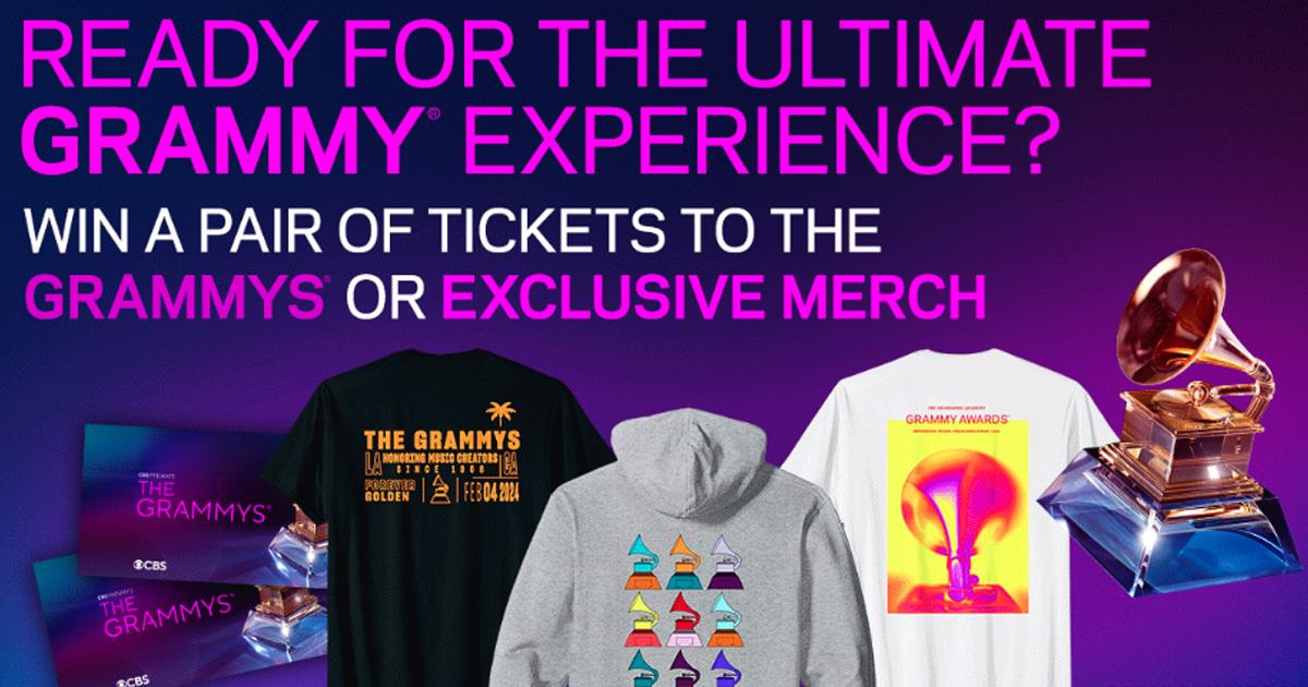 The 66th Annual GRAMMY Awards Ticket And Merchandise Giveaway - The ...