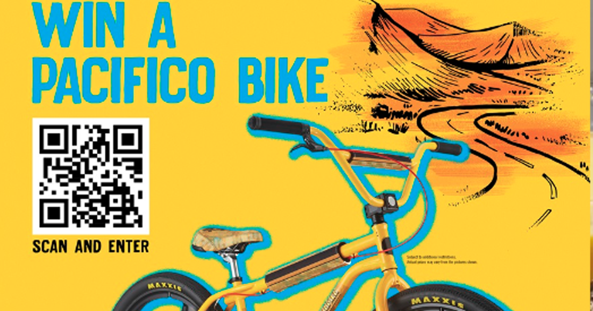 Pacifico Clara Bike Sweepstakes 2024 - The Freebie Guy®