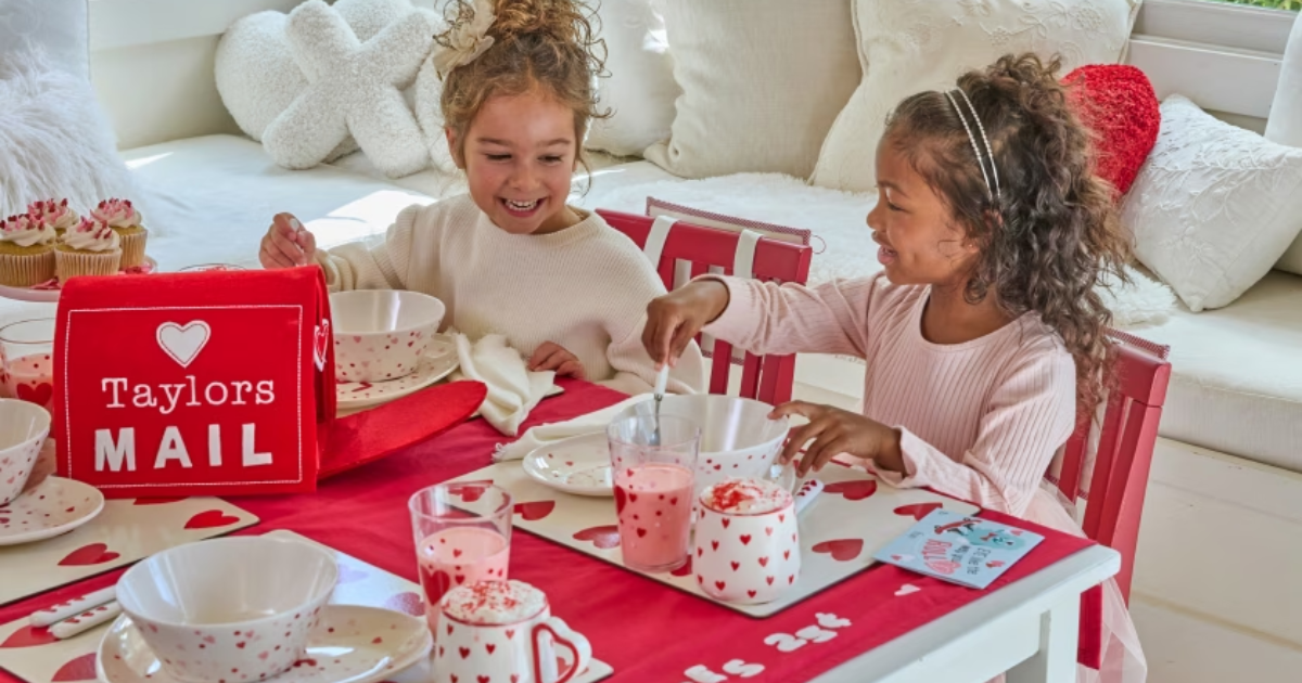 Pottery Barn Kids Valentine's Day Crafting Party Event! - The Freebie Guy® ️️️