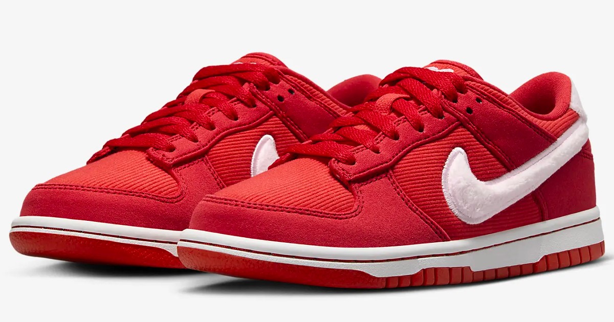 Just In! Nike Dunk Low in Fire Red & Pink Foam in Stock Now! - The ...