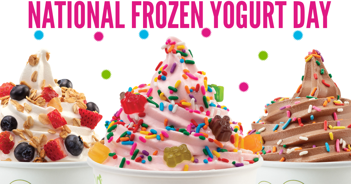National Frozen Yogurt Day Freebies & Deals - The Freebie Guy® ️️️