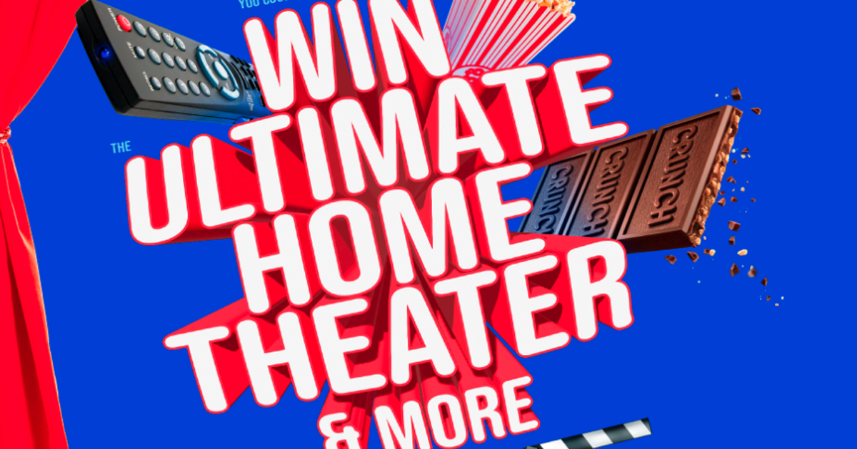 The CRUNCH Movie Night Sweepstakes & Instant Win Game - The Freebie Guy®