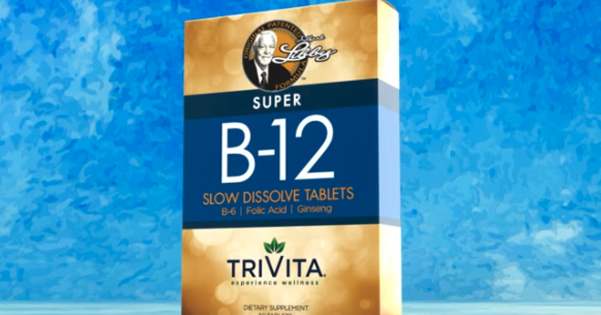 Free Trivita Wellness 30-Day Supply of Super B-12 - The Freebie Guy® ️️️